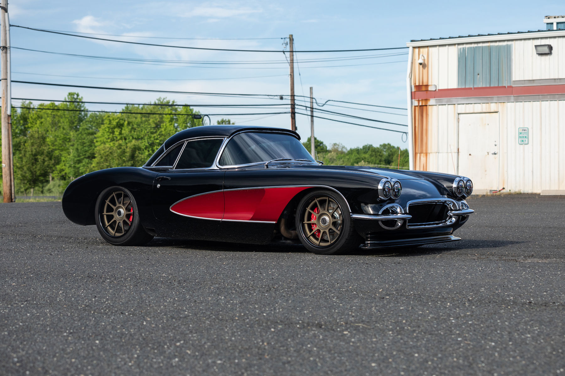Nick Weber’s Pro-Touring 1960 Corvette on Center Locking Forgeline ...