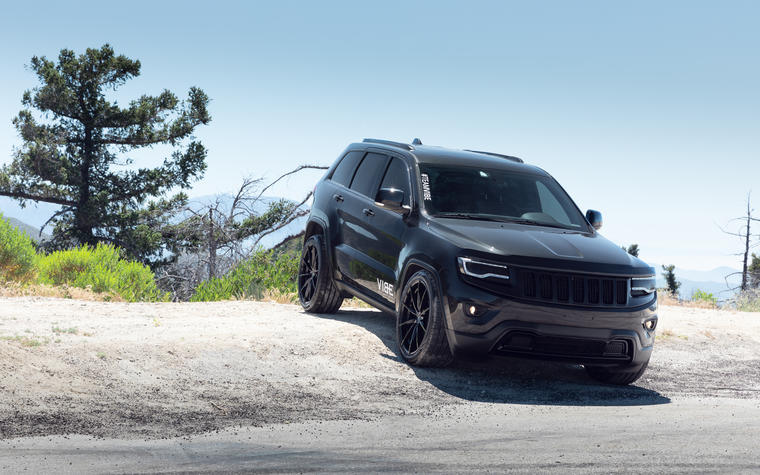 Jeep Grand Cherokee on 22" Vorsteiner V-FF 109 Gloss Black Wheels ...