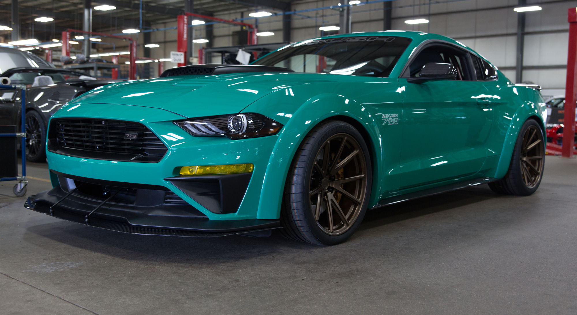Roush 729 Widebody Mustang by Roush Performance - Front Stance Shot ...