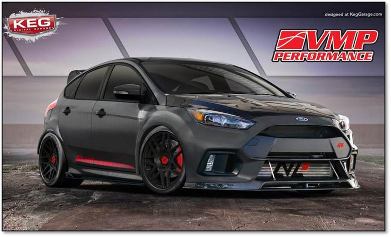2017 Ford Focus RS by VMP TUNING - Ford SEMA 2017