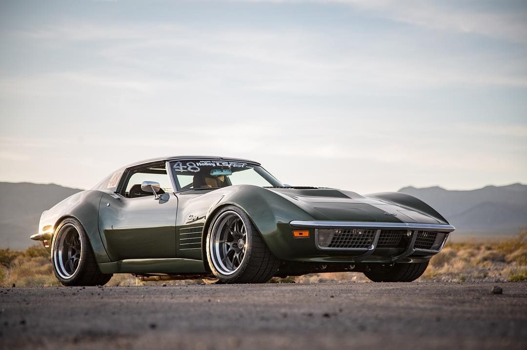 Garrett Randall's "Rambo" 1970 Corvette Stingray on Forgeline GA3R Wheels