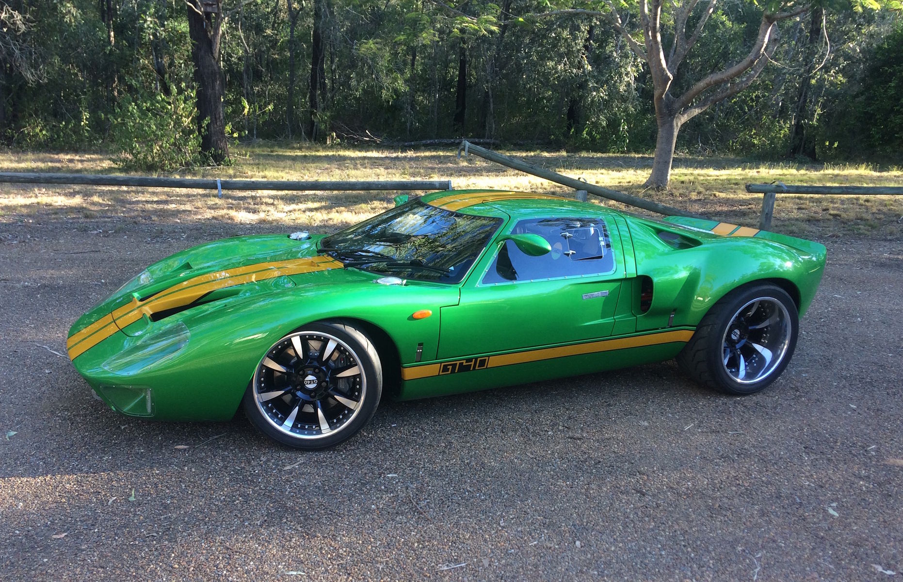 Custom Ford GT40 Replica on Forgeline Grip Laguna Wheels