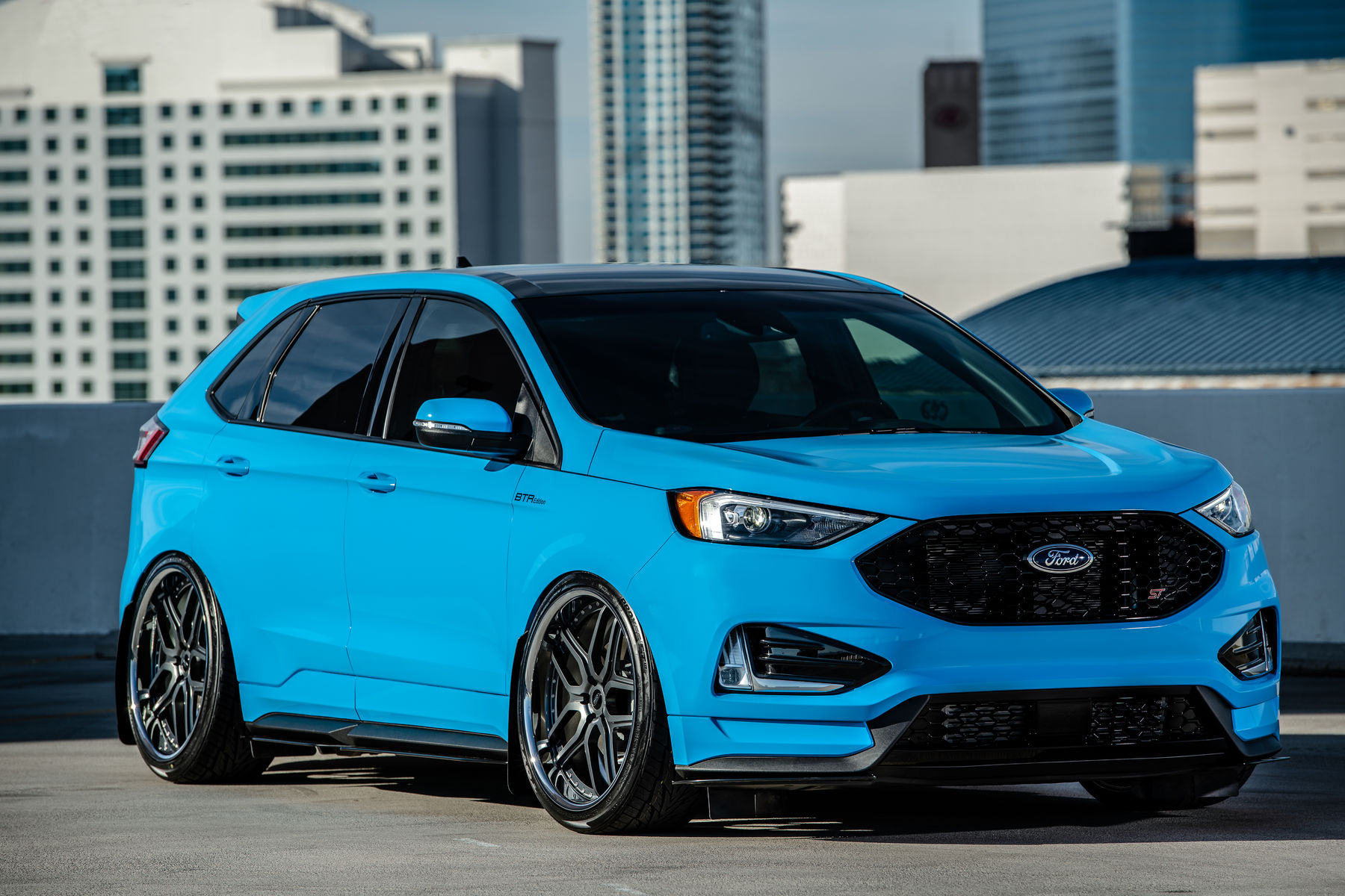 2019 Ford Edge ST AWD by Blood Type Racing - Final Front Shot FordSEMA