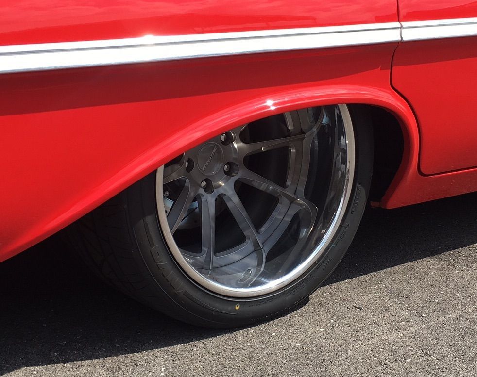 Trevor Doelling's 1961 Chevy Parkwood Wagon on Forgeline RB3C Wheels